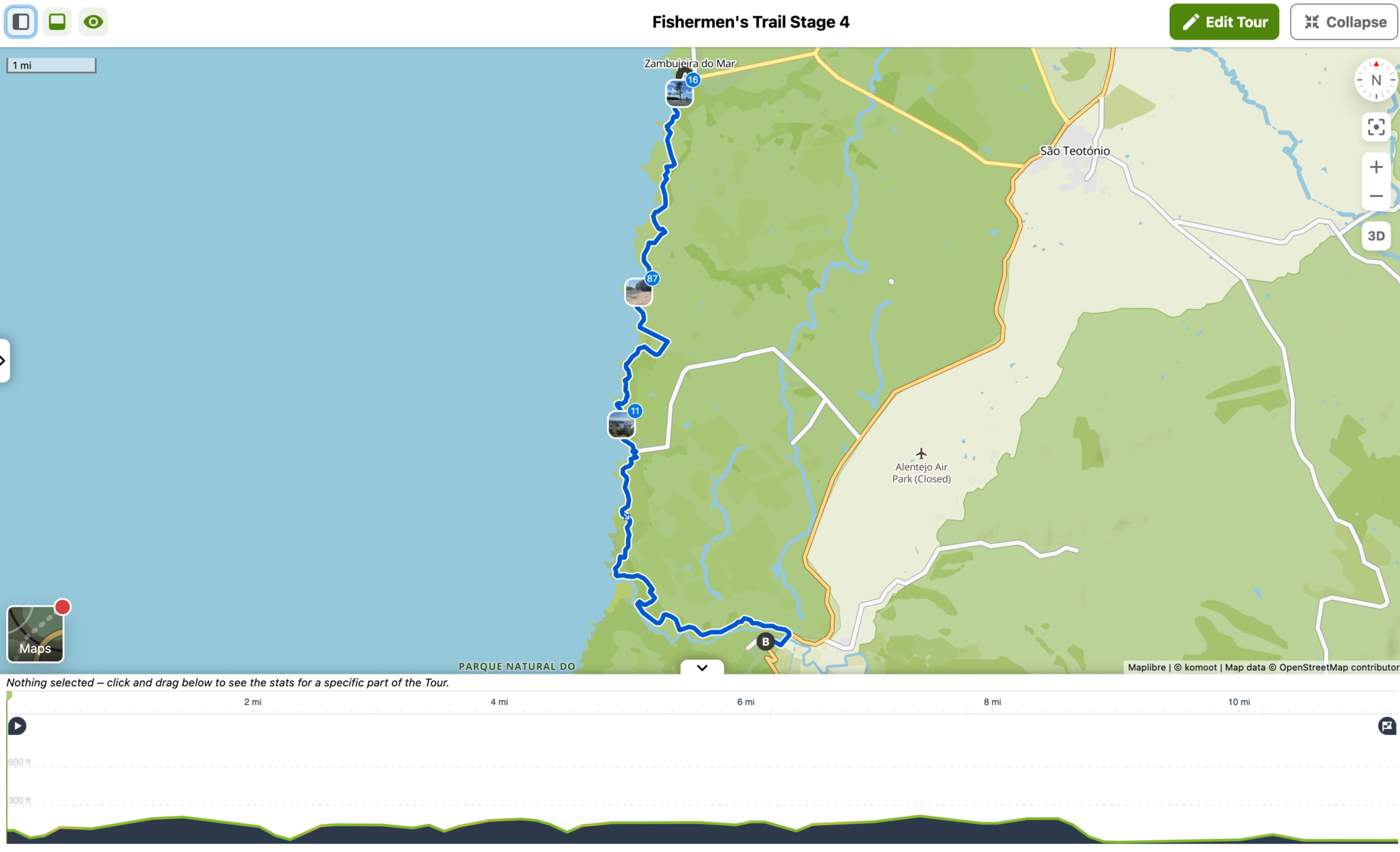 Fisherman's Trail Portugal Map: Navigate Your Way With The Rota ...